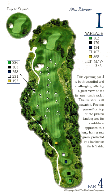 Course Layout - The Golf Club at Bear Dance